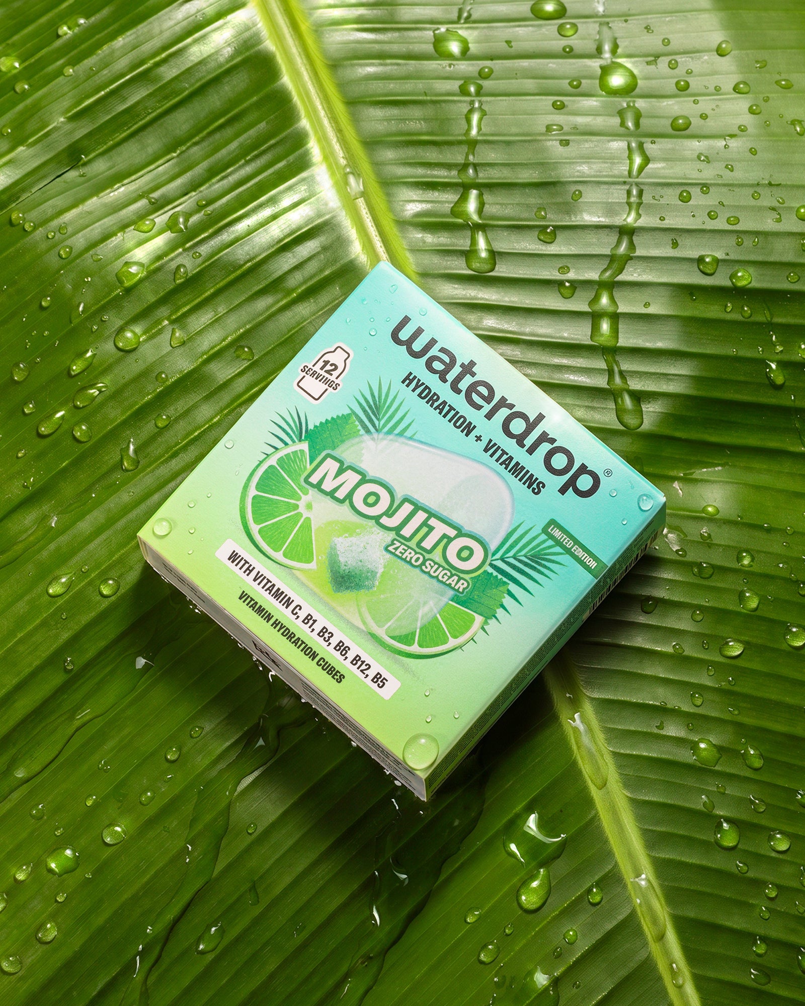 Pack de 12 MOJITO édition limitée : commander | waterdrop®